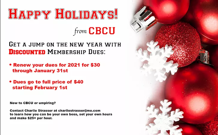 CBCU Houston Umpire Group 2021 Announcements – Officials Depot